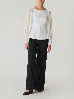 Rebecca Taylor Long Sleeve Blouses