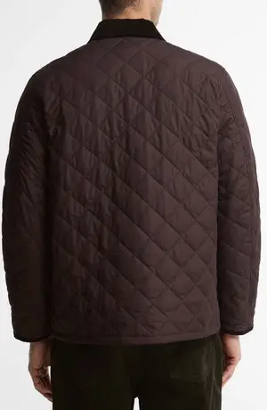 Barbour Hornby Quilted Jacket - Black Oak