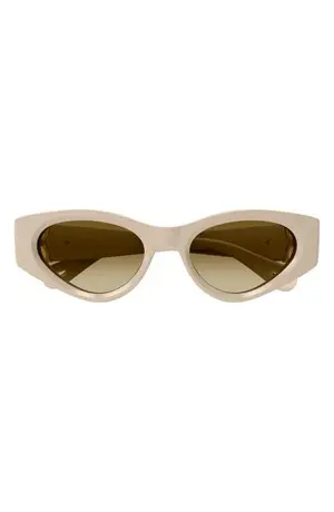 Chloé 52mm Cat Eye Sunglasses - Ivory