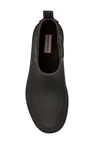 Hunter Orford Insulated Waterproof Chelsea Boot - Dark Brown