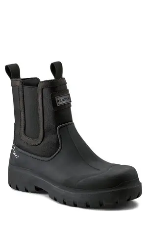 Hunter Lorde Waterproof Chelsea Boot - Black