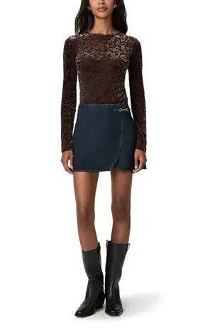 Paige Chelle Burnout Velvet Top