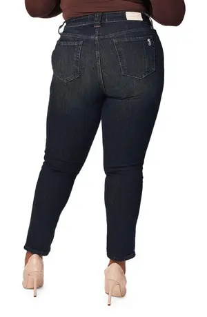 SLINK JEANS High Waist Ankle Skinny Jeans