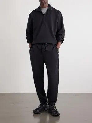 Lululemon Steady State Cotton-blend Jersey Half-zip Sweatshirt