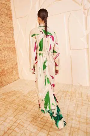 Ulla Johnson Palette Printed Cotton Twill Trench Coat