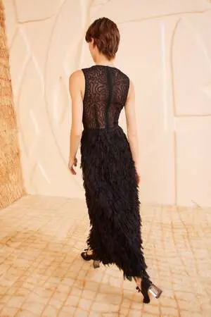 lace top bridesmaid dress Pink and Beige Lace Top Maxi Dress | Pink Maxi Dress main image 1