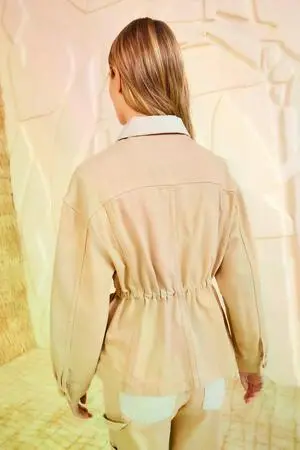 Ulla Johnson The Dylan Jacket - Limestone Patchwork