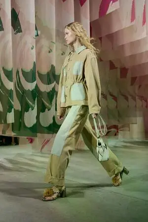 Ulla Johnson The Dylan Jacket - Limestone Patchwork