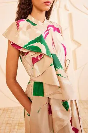 Ulla Johnson Lee Printed Midi Dress
