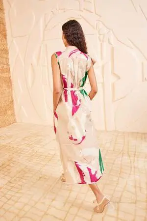 Ulla Johnson Lee Printed Midi Dress