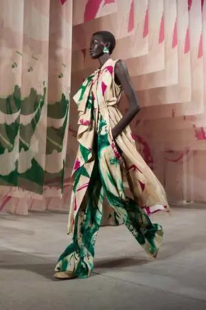 Ulla Johnson Lee Printed Midi Dress