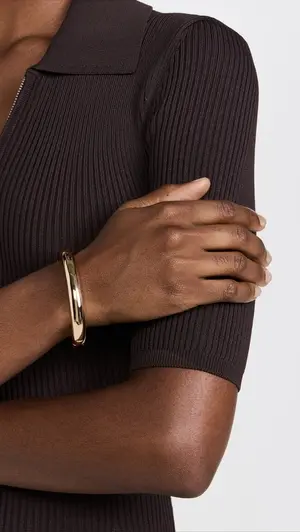 Jenny Bird Gia Mega Bangle - High Polish Gold