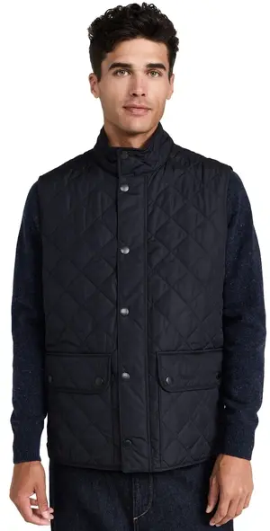 Barbour Lowerdale Quilted Vest - Navy