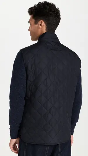 Barbour Lowerdale Quilted Vest - Navy