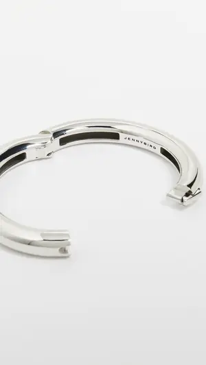 Jenny Bird Gia Mega Bangle - Platinum