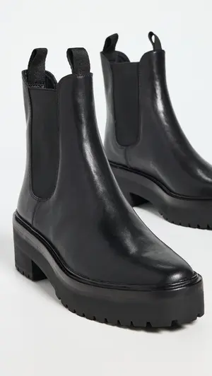 LOEFFLER RANDALL Reggie Chelsea Boots With Rubber Sole