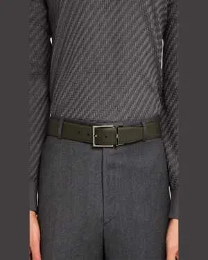 Brioni Reversible Leather Belt