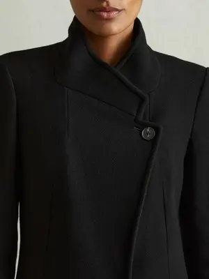 REISS Maude Wool-blend Longline Coat