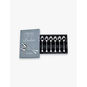 ARTHUR PRICE Avalon Stainless-steel Tea Spoons Set Of Six - Stainless Steel
