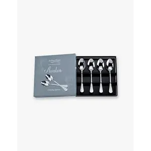 ARTHUR PRICE Avalon Stainless-steel Serving Spoons Set Of Four - Stainless Steel
