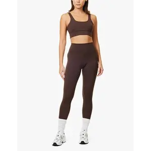 Varley Freesoft High-rise Stretch-woven Leggings - Coffee Bean