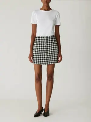 Rebecca Taylor Phillipa Checked Skirt