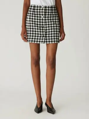 Rebecca Taylor Phillipa Checked Skirt