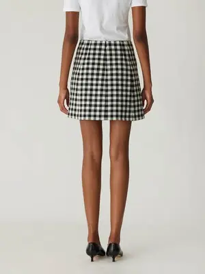 Rebecca Taylor Phillipa Checked Skirt