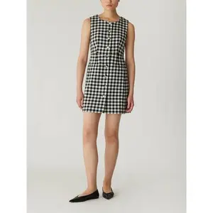 Rebecca Taylor Phillipa Check Mini Dress