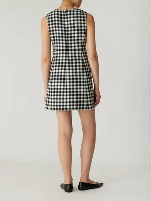 Rebecca Taylor Phillipa Check Mini Dress