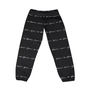 Supreme Script Stripe Sweatpant - Black