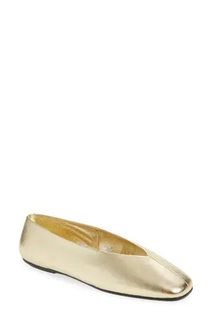 Jeffrey Campbell Fathom Flat - Gold