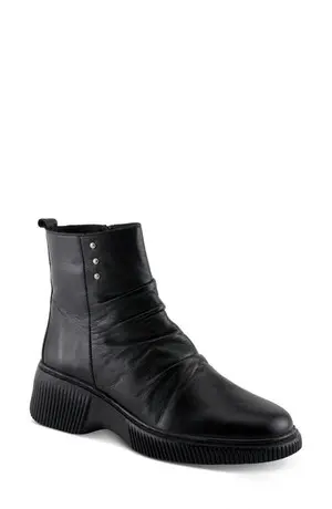 SPRING STEP SHOES Nayana Platform Bootie - Black