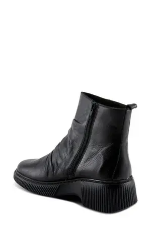SPRING STEP SHOES Nayana Platform Bootie - Black