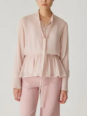 Rebecca Taylor Front Tie Blouses