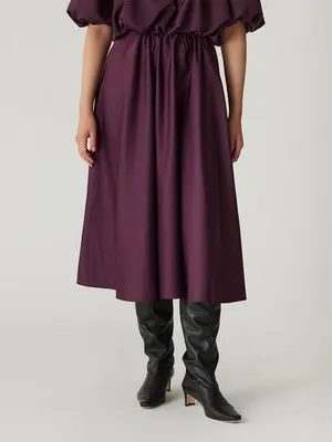 Rebecca Taylor Techy Sateen Skirt
