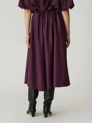 Rebecca Taylor Techy Sateen Skirt