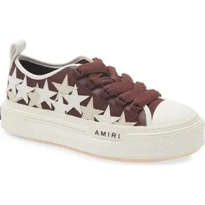 Amiri AMIRI Stars Court Sneakers Plum