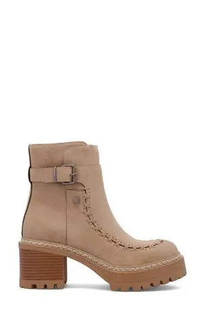 Mia Toula Platform Bootie - Sand