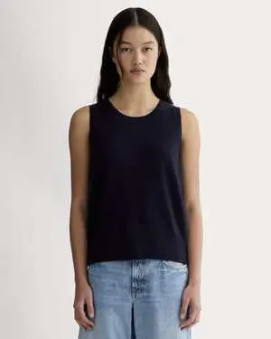 Everlane Classic Tank Top Sweater - Navy