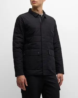 Peter Millar Peter Millar Mercer Quilted Jacket - Black