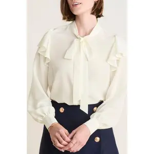 Vineyard Vines Tie Detailed Blouses