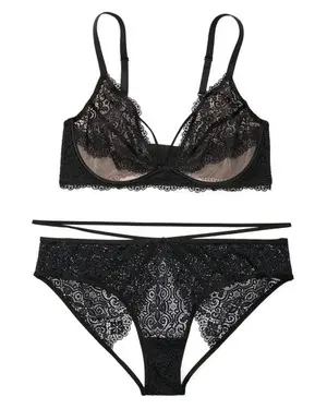 ADORE ME Jenni Bikini Panties - Black