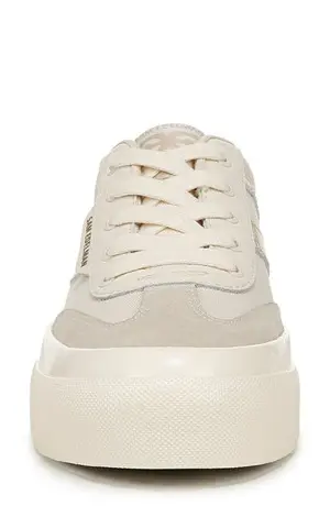 Sam Edelman Simone Platform Sneakers - Ivory/lily White/gold Leaf