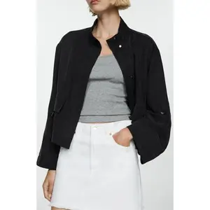 Mango Buckle Pocket Jacket