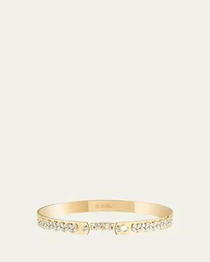 NOUVEL HERITAGE 18k Soiree Diamond Bangle - Gold