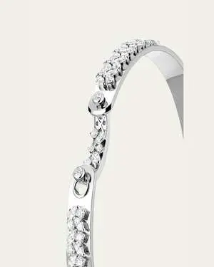NOUVEL HERITAGE 18k Soiree Diamond Bangle - Rose Gold