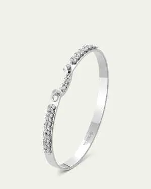 NOUVEL HERITAGE 18k Soiree Diamond Bangle - Rose Gold