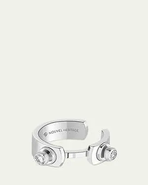 NOUVEL HERITAGE 18k Ear Cuff - White Gold