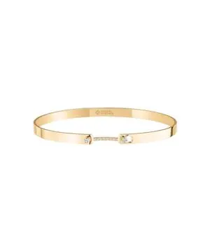 NOUVEL HERITAGE 18k Diamond Bangle - Gold